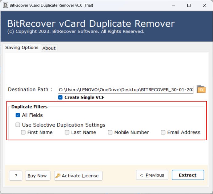 BitRecover vCard Duplicate Remover - Download & Review