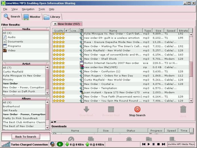 LimeWire MP3 - Download & Review